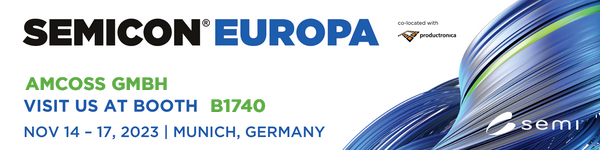 Visit the amcoss booth at Semicon Europa – amcoss GmbH